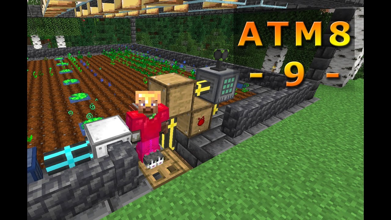 Dansk Minecraft - ATM8 - Ep. 9 - Farms, Charms, Awakening Supremium og ...