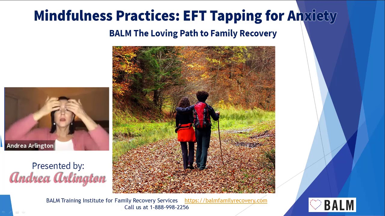 Mindfulness Activity EFT Tapping for Anxiety Andrea Arlington Mar 28 ...