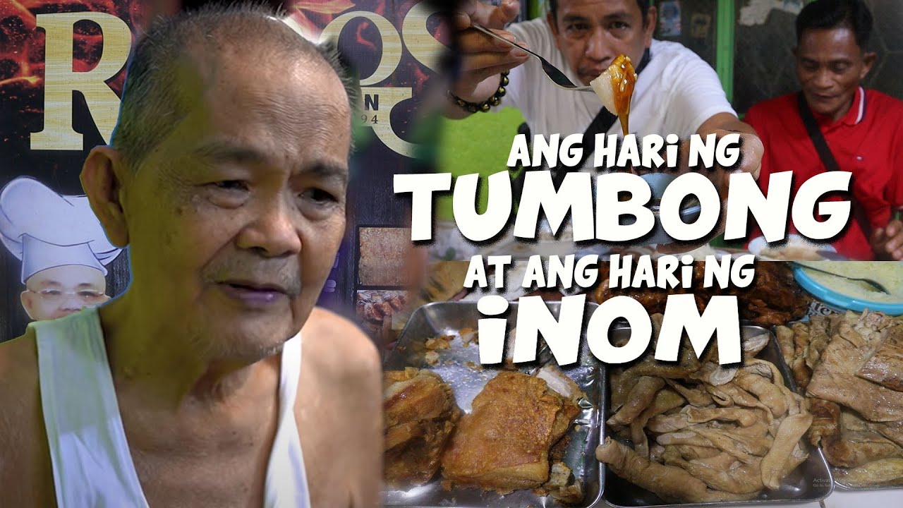 HARI NG TUMBONG at ang HARI NG INOM | TUMBONG SOUP | TONDO STREET FOOD ...