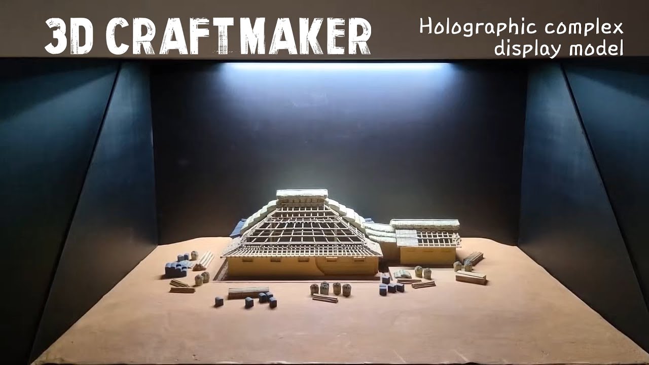 Holographic complex display model - YouTube