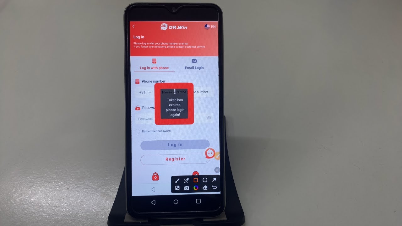 How to Fix Token has expired please login again problem solve in OK Win ...