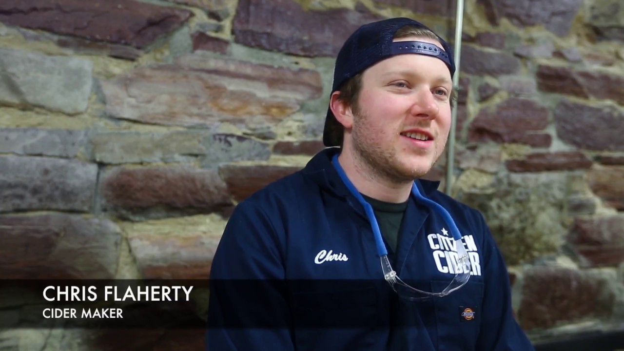 Cider Maker Chris Talks Wit's Up - YouTube