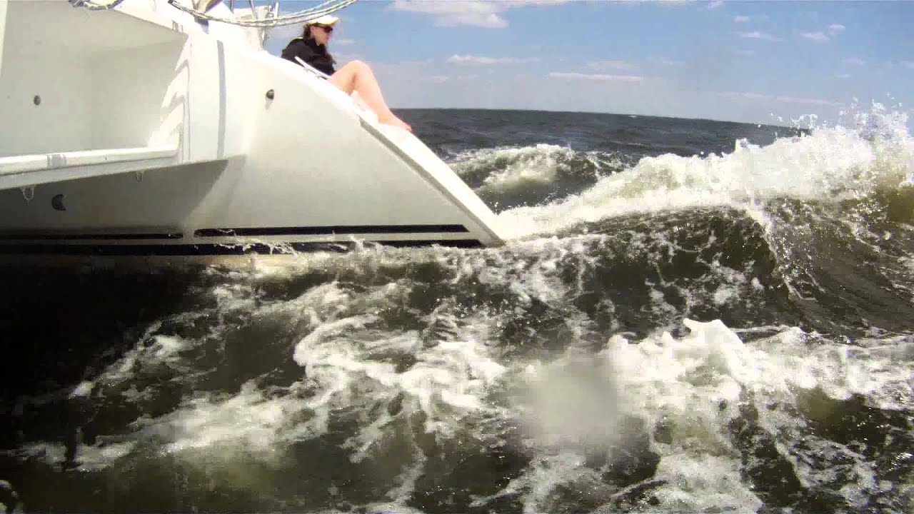 June 14, 2014 "June Bug" sailing at speed - YouTube