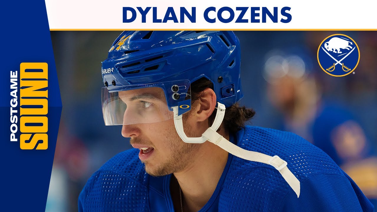 "We Can't Give That One Up" | Buffalo Sabres Forward Dylan Cozens After ...