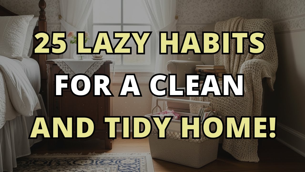 25 Lazy Cleaning Hacks That Make Your Home Look Impossibly Clean! - YouTube