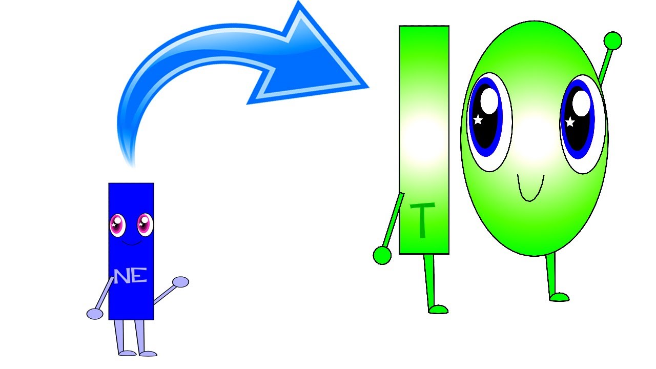 Numberbuddies 1 to 10 - YouTube