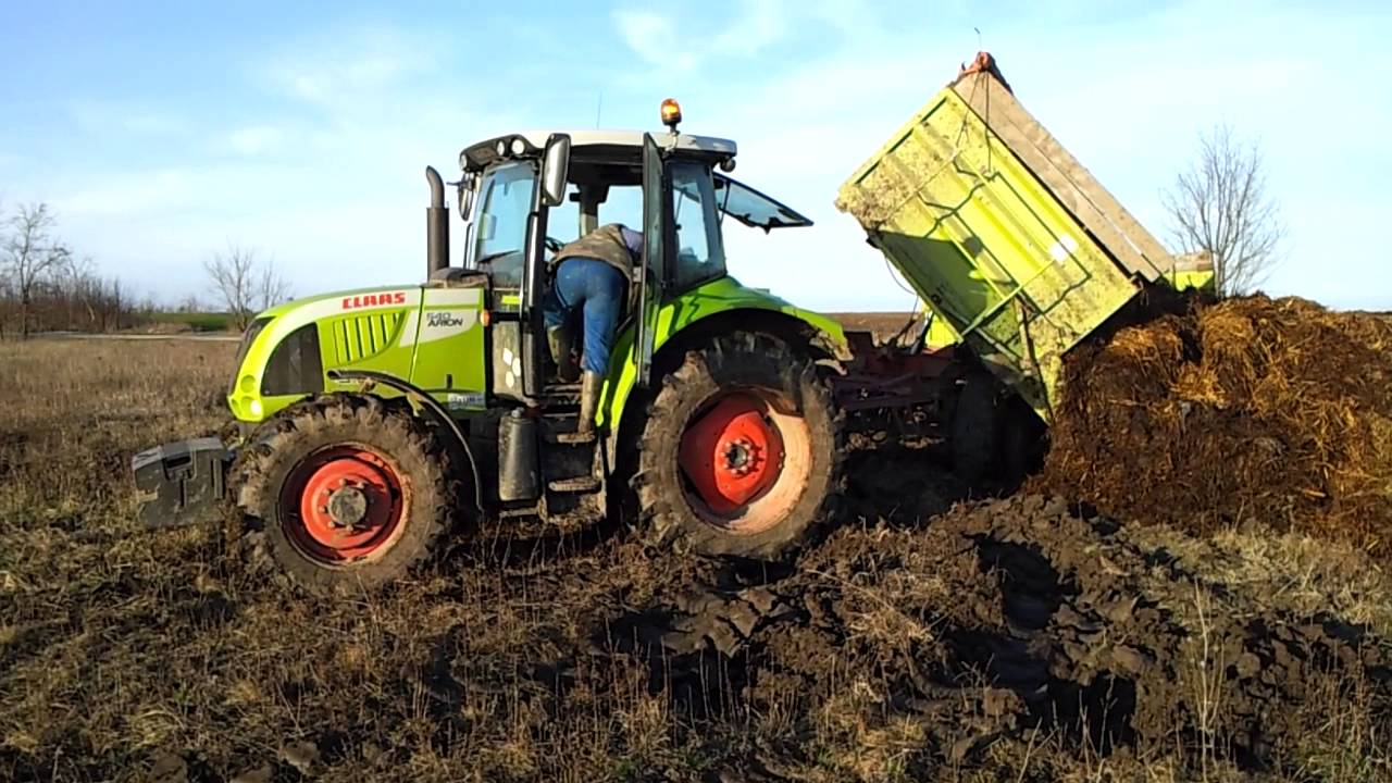 Claas arion 540-2. - YouTube