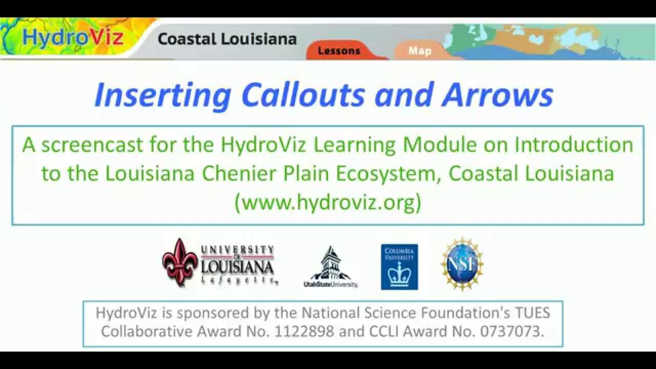 How to Insert Callouts and Arrows - YouTube
