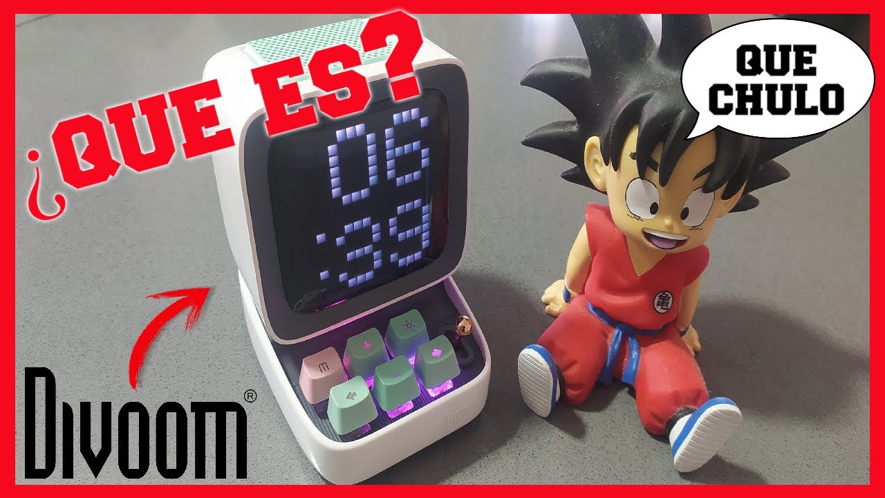 ¿ES SOLO un ALTAVOZ BLUETOOTH? 🎼MEJORA tu SET UP con este DIVOOM DITOO ...