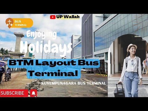 BTM Bus Station & BTM Lake || Kuvempunagara Bus Terminal near pankaj ...