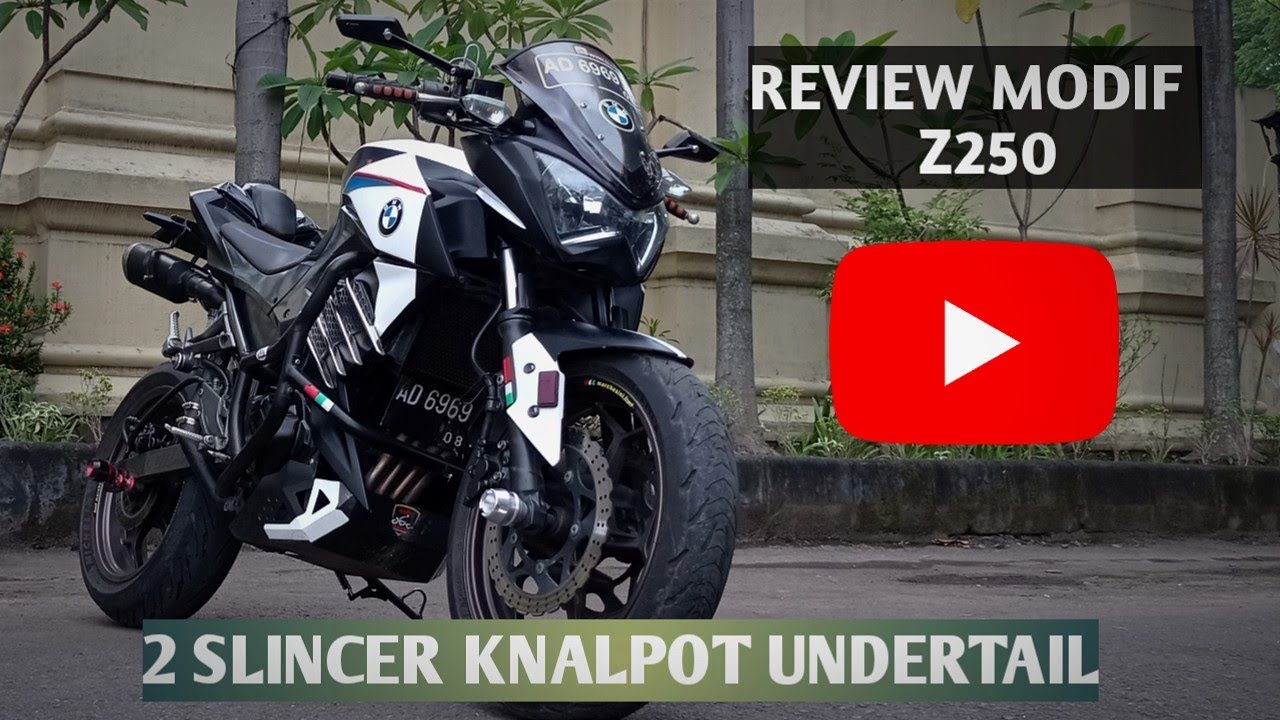 Review motor dan modif kawasaki z250 - YouTube