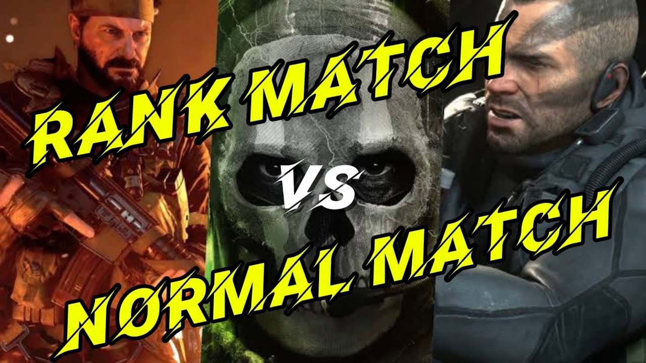 Which one is a good Ranked match or normal match in Call of duty - YouTube