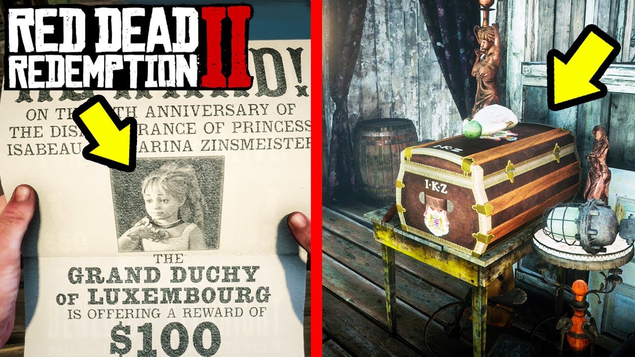 SECRET PRINCESS MYSTERY IN RED DEAD REDEMPTION 2! LOOKING FOR PRINCESS ...