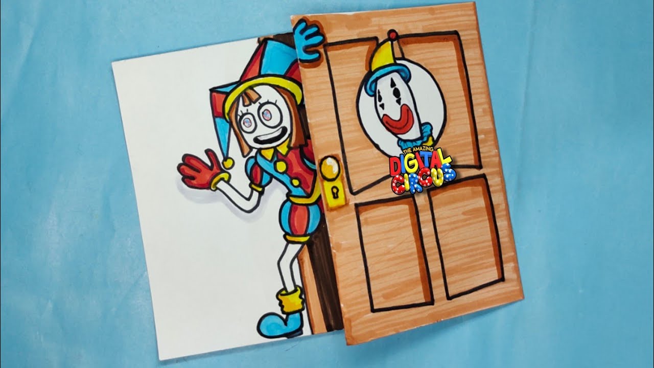 5 THE AMAZING DIGITAL CIRCUS ARTS & PAPER CRAFTS🎪📺| CRAZIEST Digital ...