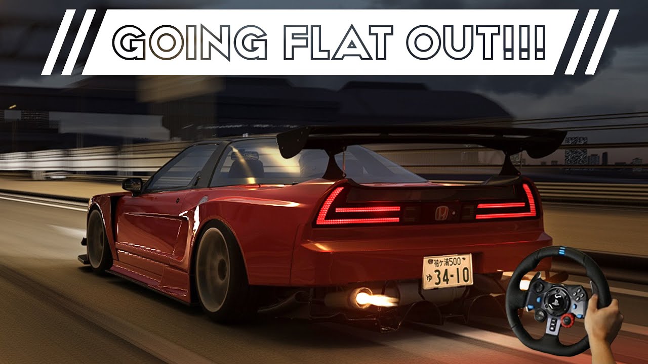 822HP Honda NSX-R NA2 Supercharged Flat Out|Full Send on Shutoko ...