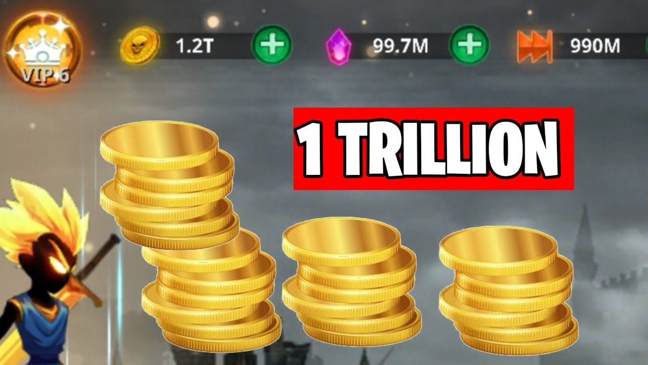Stickman Legends 1 Trillion Coins Purchase - YouTube