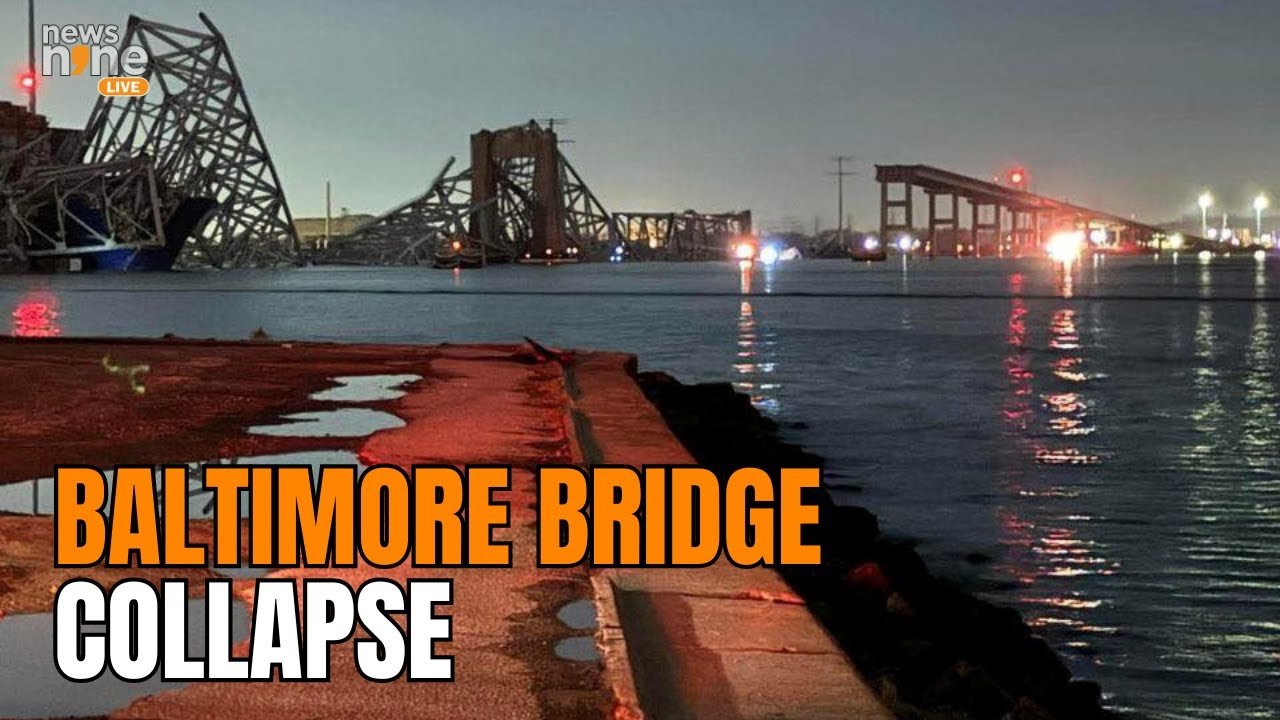 Baltimore Bridge Collapse Live | Aftermath of Baltimore bridge collapse ...