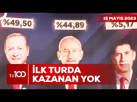 Cumhurbaşkanlığı Seçimi İkinci Tura Kaldı | Ece Üner ile Tv100 Ana Haber