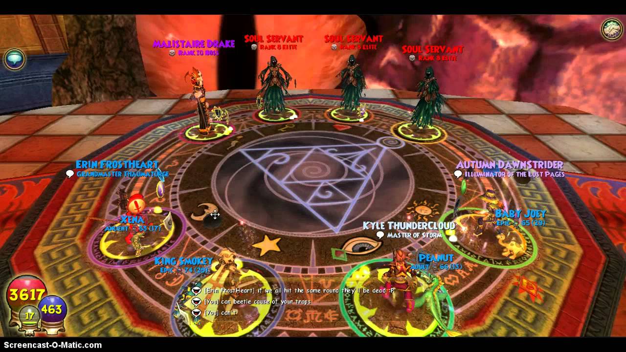 Wizard101- malistaire battle! - YouTube