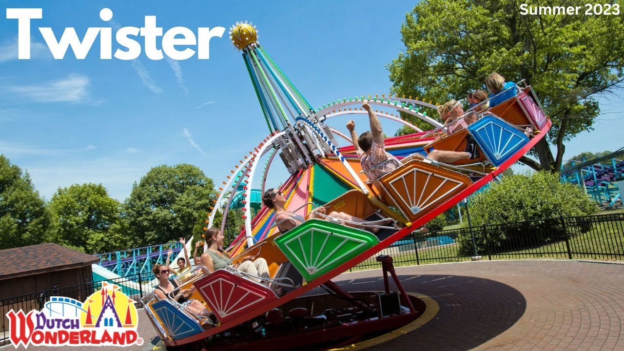 The Twister! Dutch Wonderland! Lancaster, PA! Summer 2023! - YouTube