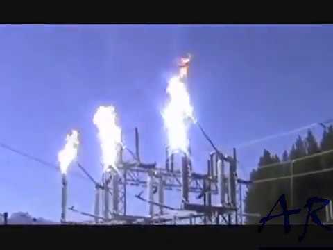 high voltage current 500 kv short circuit #2 - YouTube