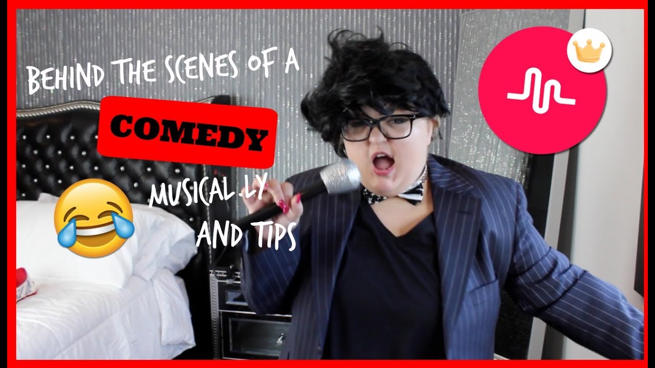 BEHIND THE SCENES OF A COMEDY MUSICAL LY + TIPS - YouTube