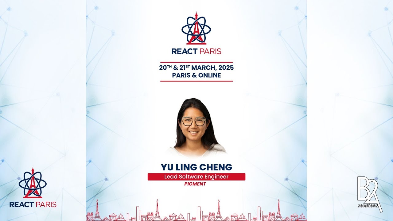 Bridging Code and Creativity Level Up Your Game as a Frontend Engineer - Yu Ling Cheng - YouTube