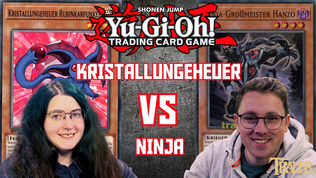YuGiOh Kristallungeheuer VS Ninja deutsch | Stream Duell 526 | crystal ...