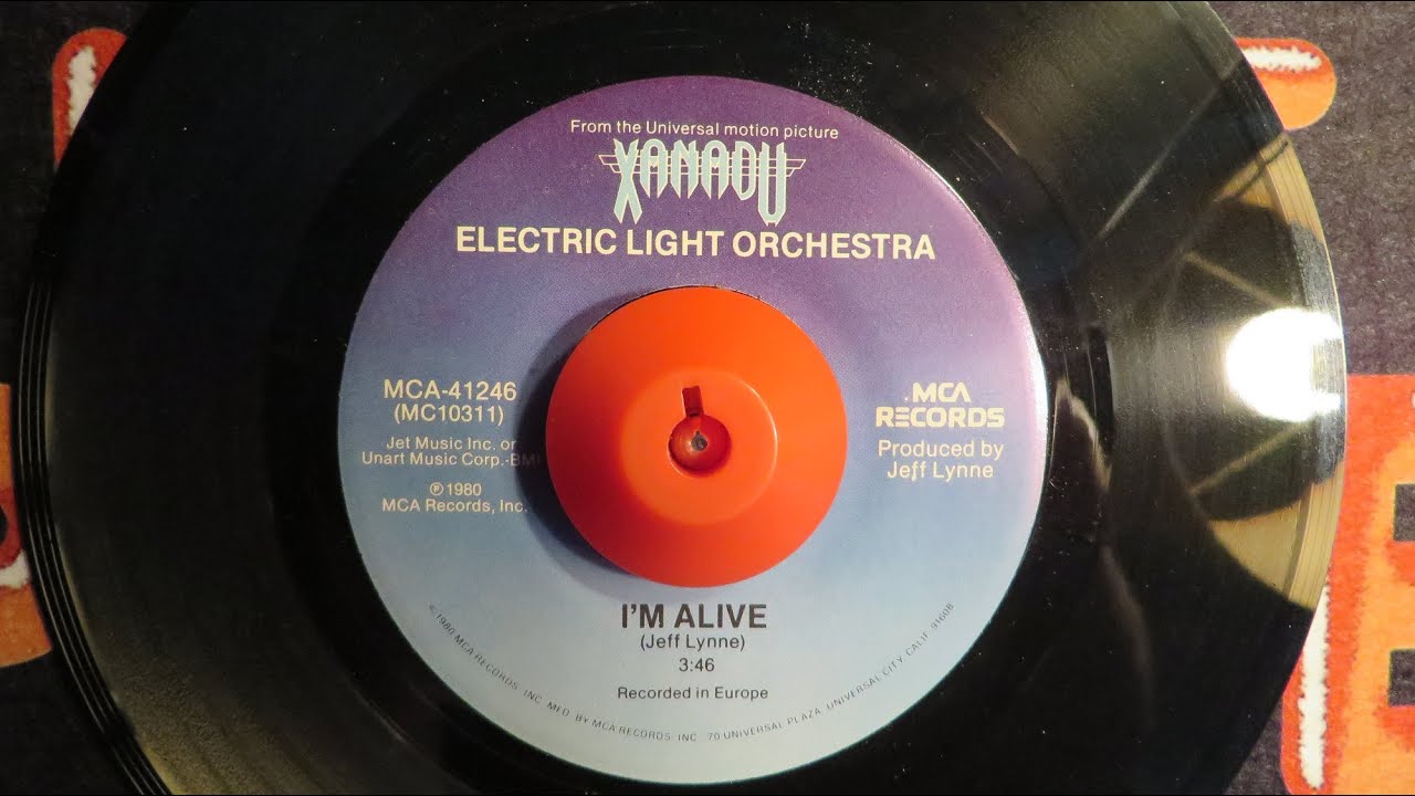 ELO - Electric Light Orchestra - I'm Alive - Vinyl 45 rpm - 1980 - YouTube