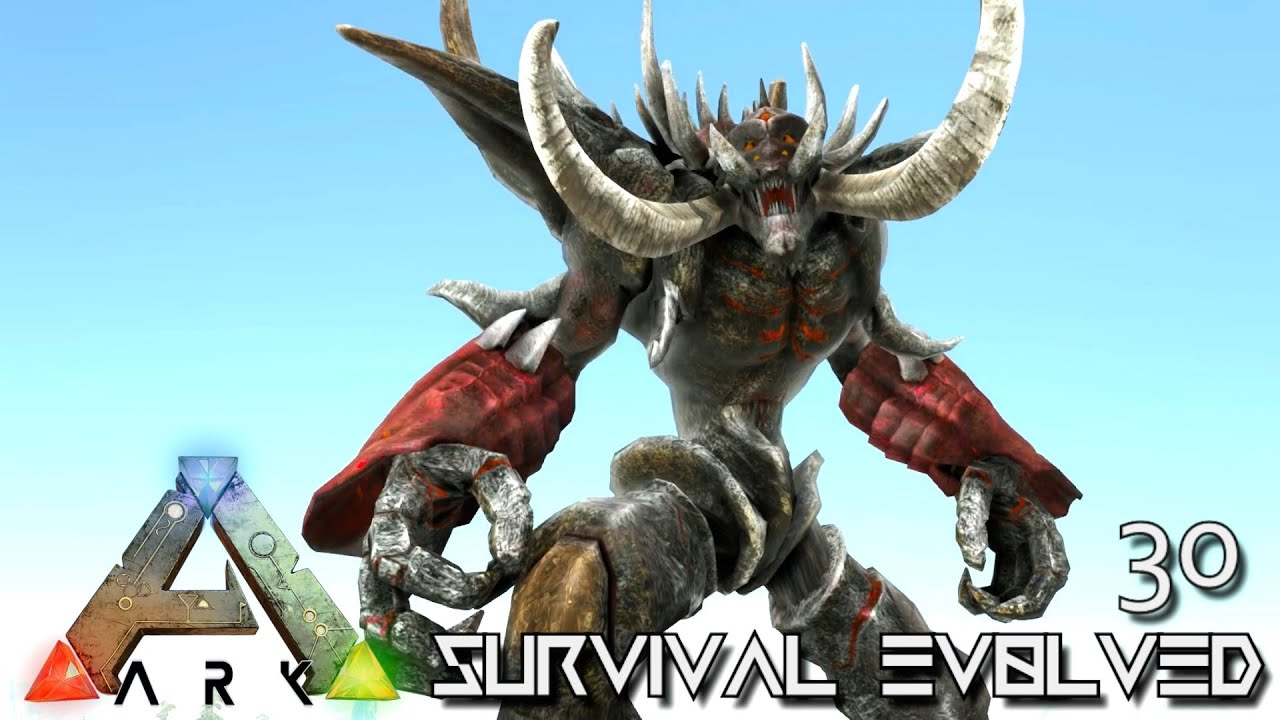 ARK: SURVIVAL EVOLVED - BOLROG FIRE ELEMENTAL DEMON !!! VALGUERO ...