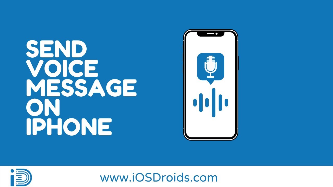 How to Send Voice Message on iPhone via iMessage(Easy Method) - YouTube