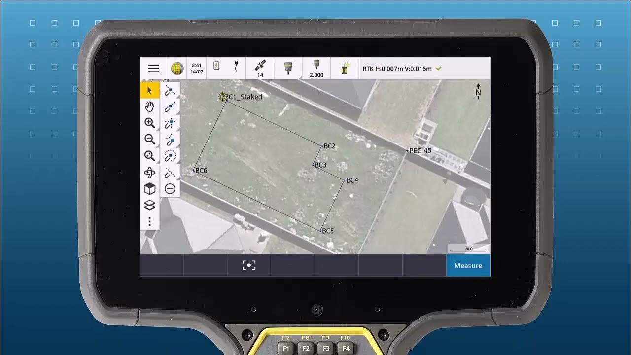 Custom Stakeout Stylesheets - Trimble Access Stakeout 107 - YouTube