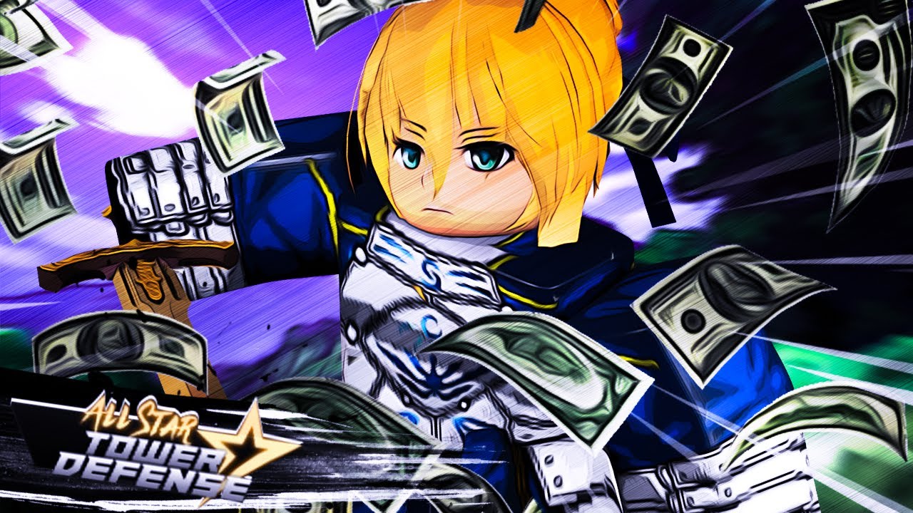 Lvl80 Saber (Money Waifu) Vs U KNOW WHO on All Star Tower Defense ...