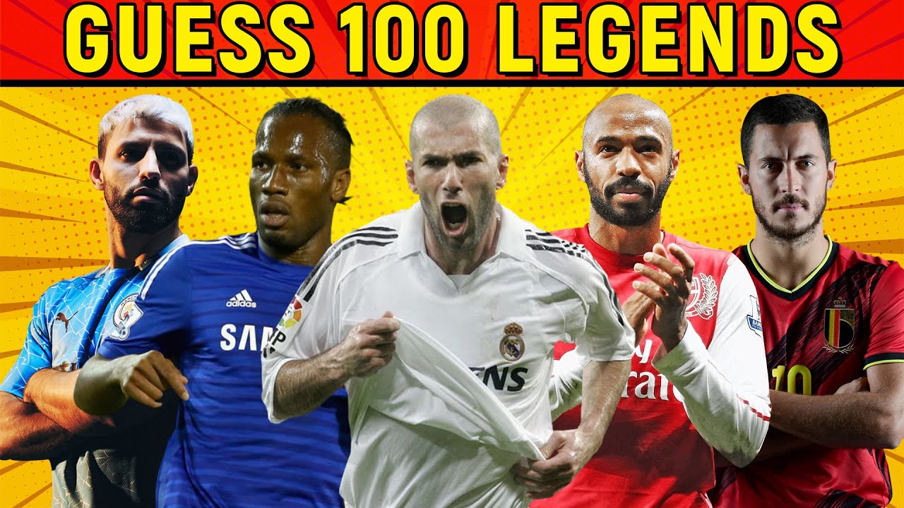 Guess 100 Legendary Football Players | ULTIMATE FAST CHALLENGE - YouTube