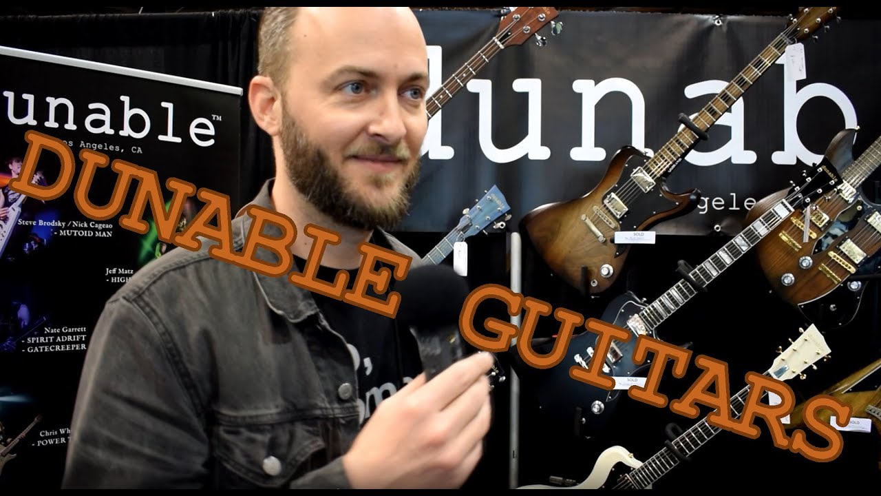 Dunable Guitars @ NAMM 2019 (talking luthiery pt.2) - YouTube