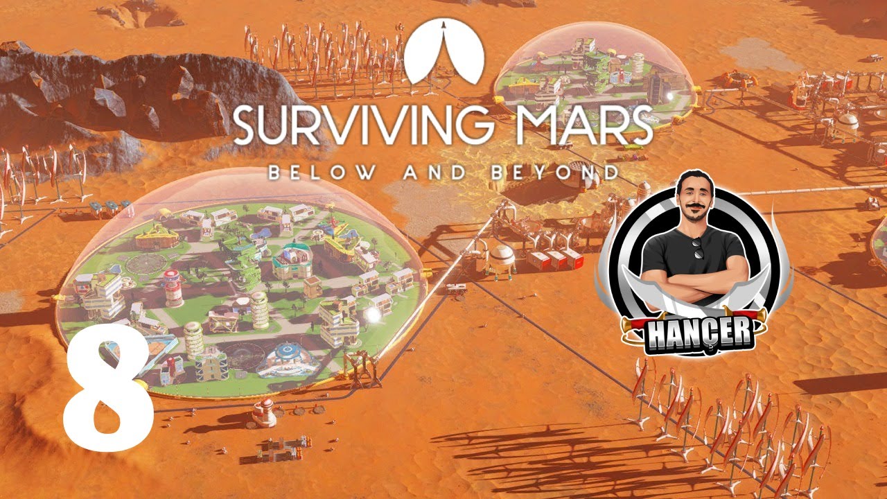 MEGA Dome İnşa Ettik! - Surviving Mars - Bölüm 8 - YouTube