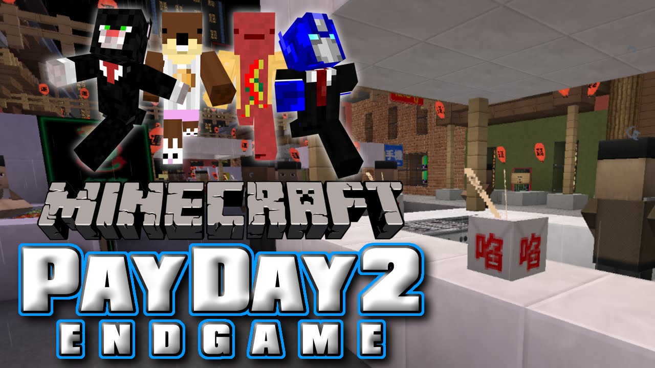 RED DRAGON - Minecraft Payday 2 Endgame - YouTube