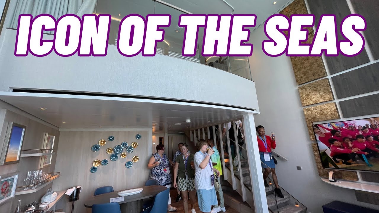Icon of the Seas | Icon Loft Suite Room Tour! - YouTube