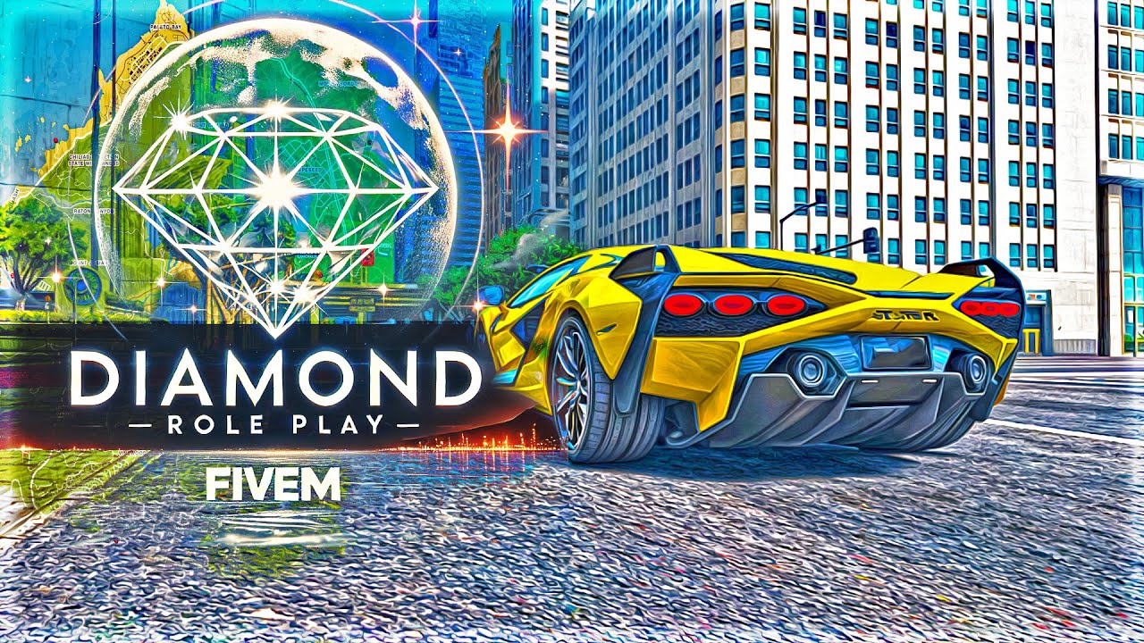 GTA 5 Online ☆ ОБЗОР штата DIAMOND RP ☆ ГТА Онлайн ☆ FiveM ☆ Стрим ...