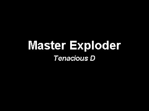 Tenacious D - Master Exploder - KARAOKE (Instrumental with lyrics) - YouTube