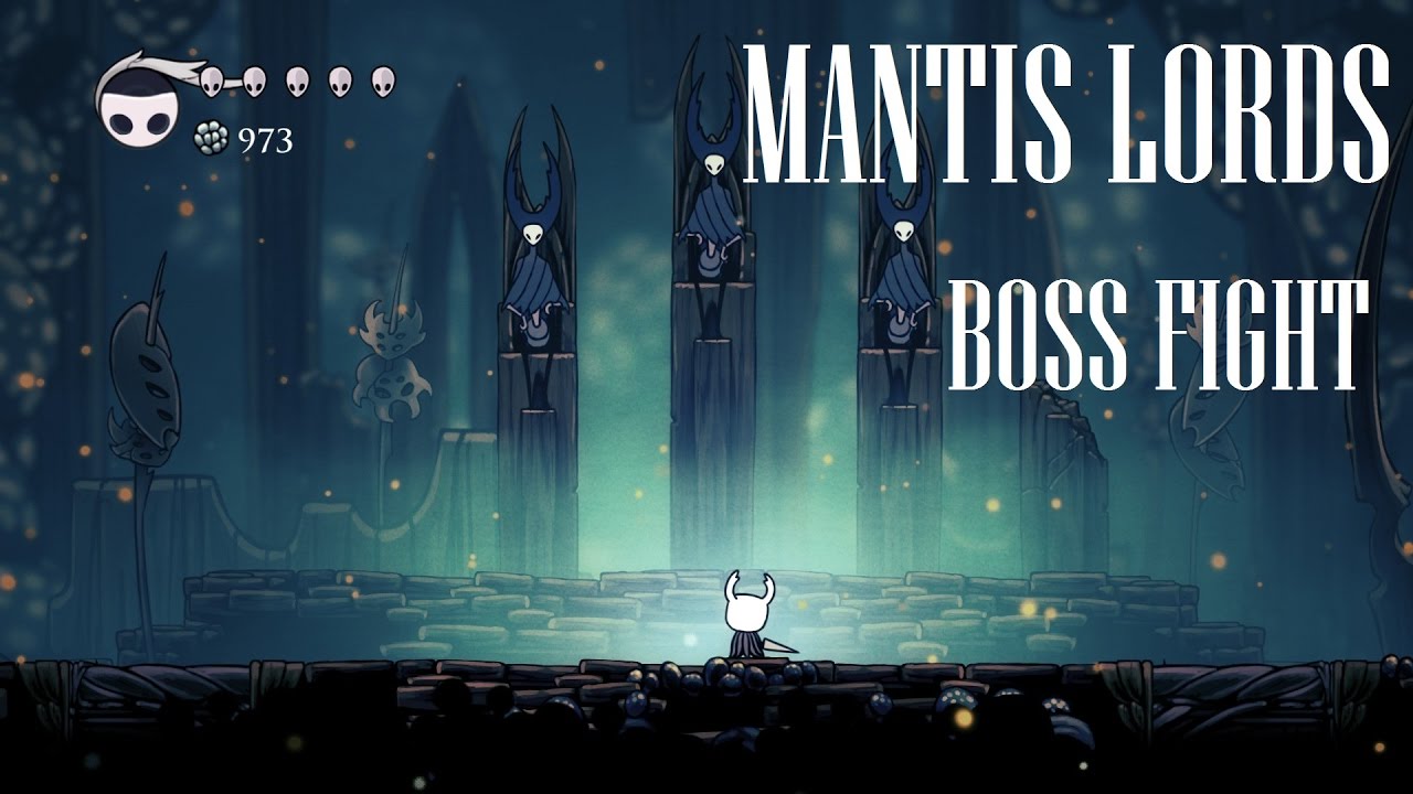 Hollow Knight [Mantis Lords Boss Fight] - Gameplay PC - YouTube