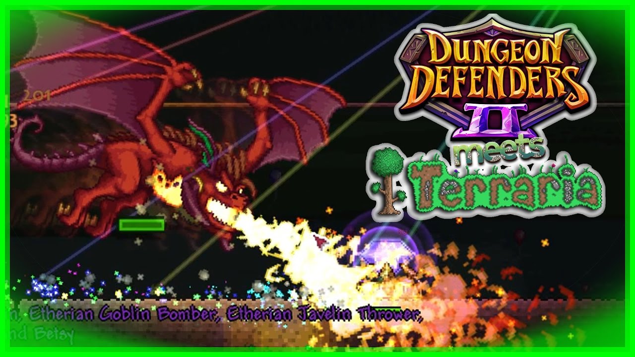 Old One's Army ZERSTÖREN! Betsy the Dragon Boss - Dungeon Defenders ...