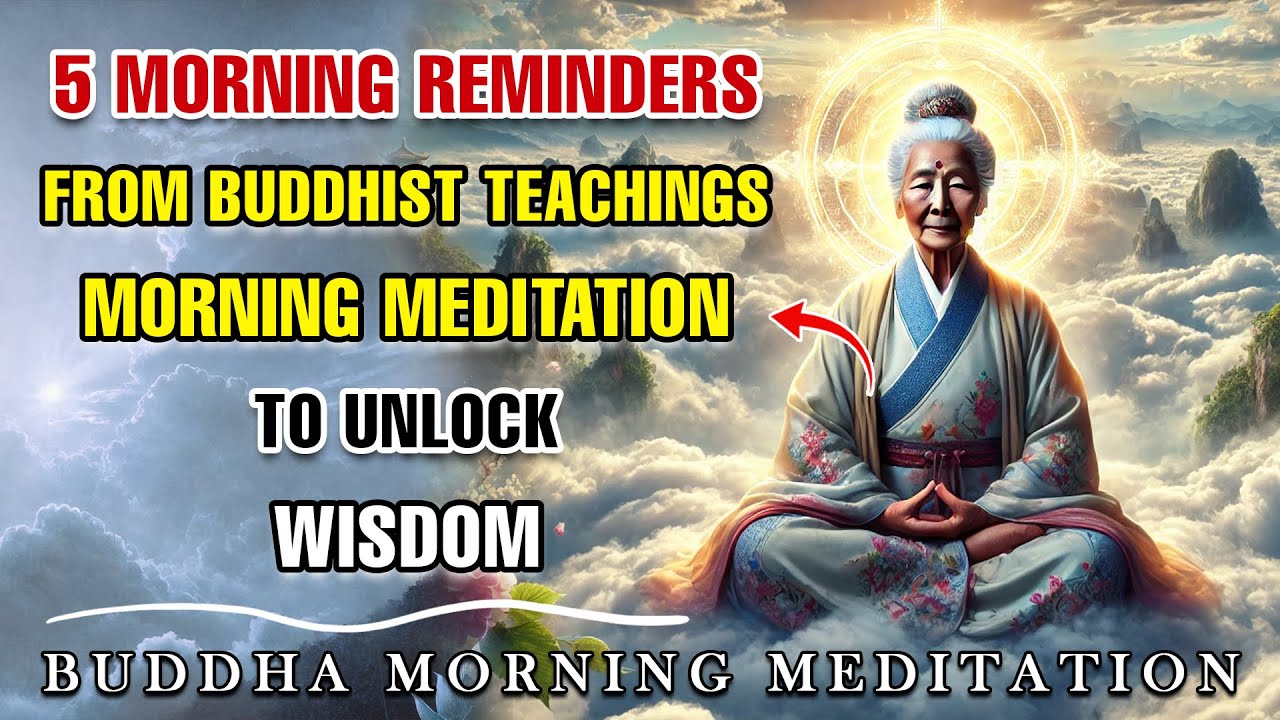 5 Morning Reminders from Buddhist Teachings - Morning Meditation to ...