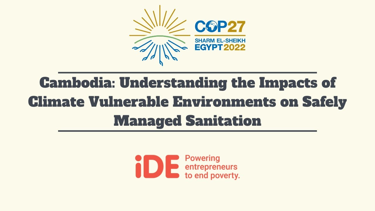 Cambodia: Understanding the Impacts of Climate Vulnerable Environments ...
