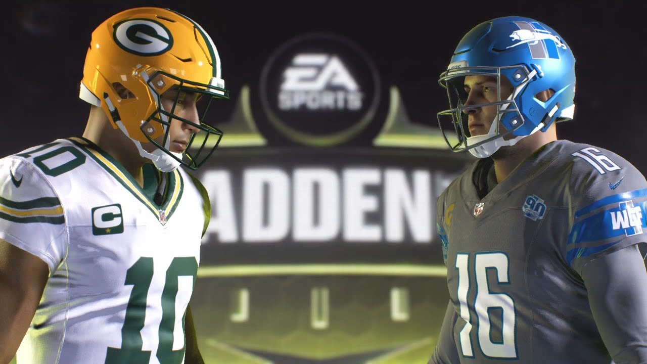 Madden NFL 24 - Green Bay Packers Vs Detriot Lions Simulation Week 12 ...