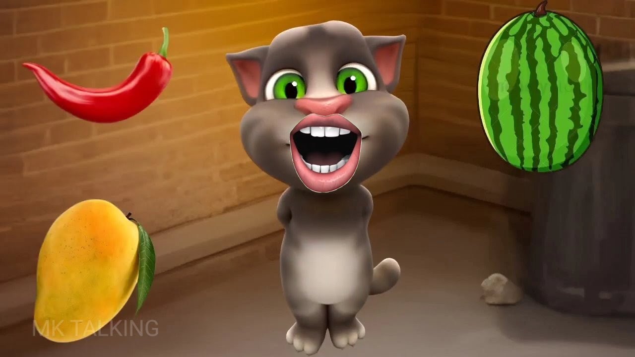 mirchi colour funny talking Tom comedy video MK TALKING - YouTube