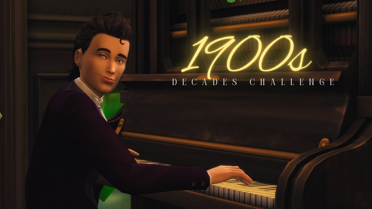 Finding love in the 1900s is hard || Sims 4 || Decades Challenge ...