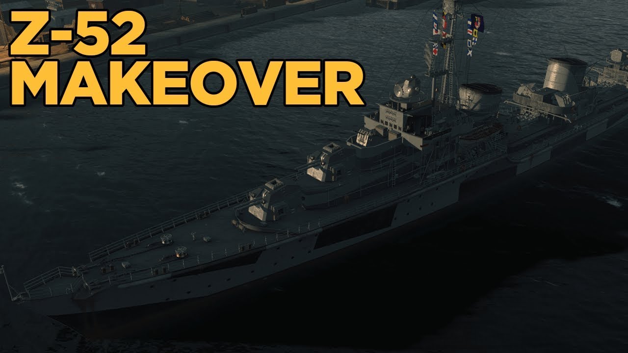 Making Z-52 A Better Destroyer - World of Warships - YouTube