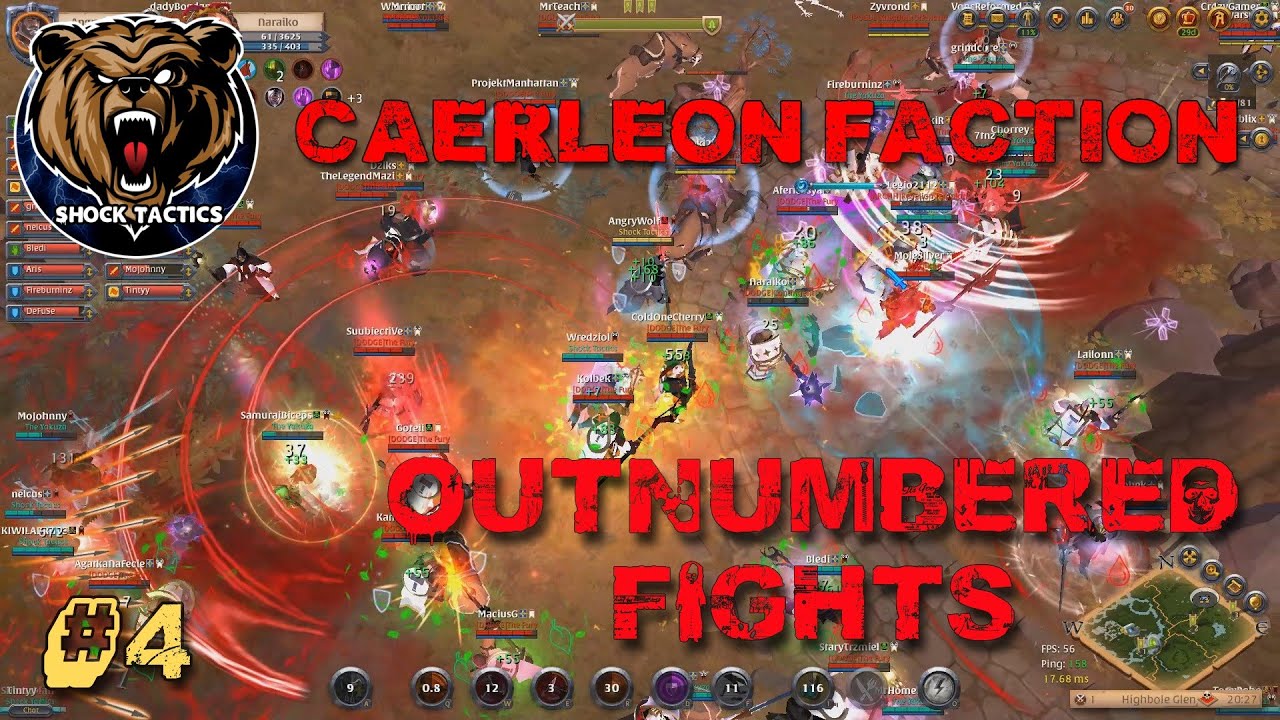 Albion Online Outnumbered Fights as Caerleon Faction - Amazing Battles ...