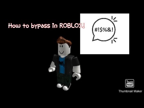 How to bypass in Roblox! - YouTube